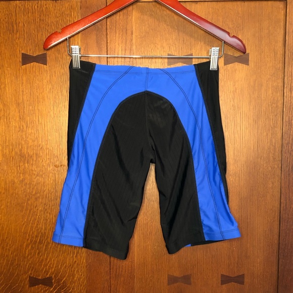 austinbem | Swim | Swim Jammers Youth Austinbem Black And Blue Trunks ...